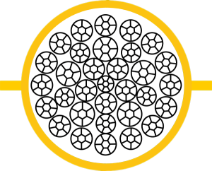 35X7 Galvanized Rotation Resistant Wire Rope | Elite Sales Inc.